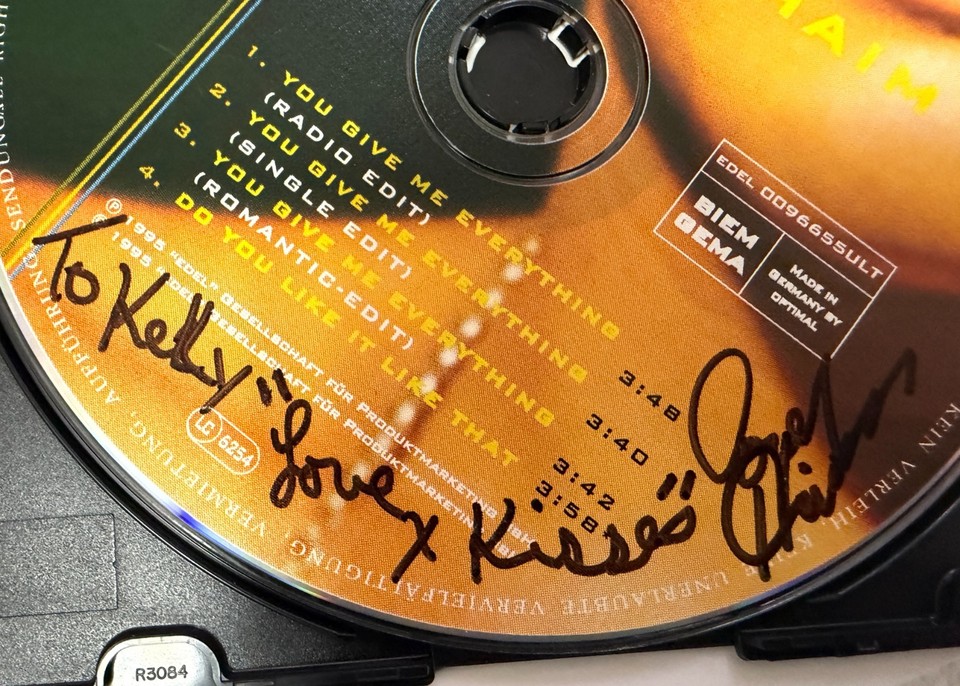 Corey Haim Signed CD You Give Me Everything Autographed The Lost Boys ...