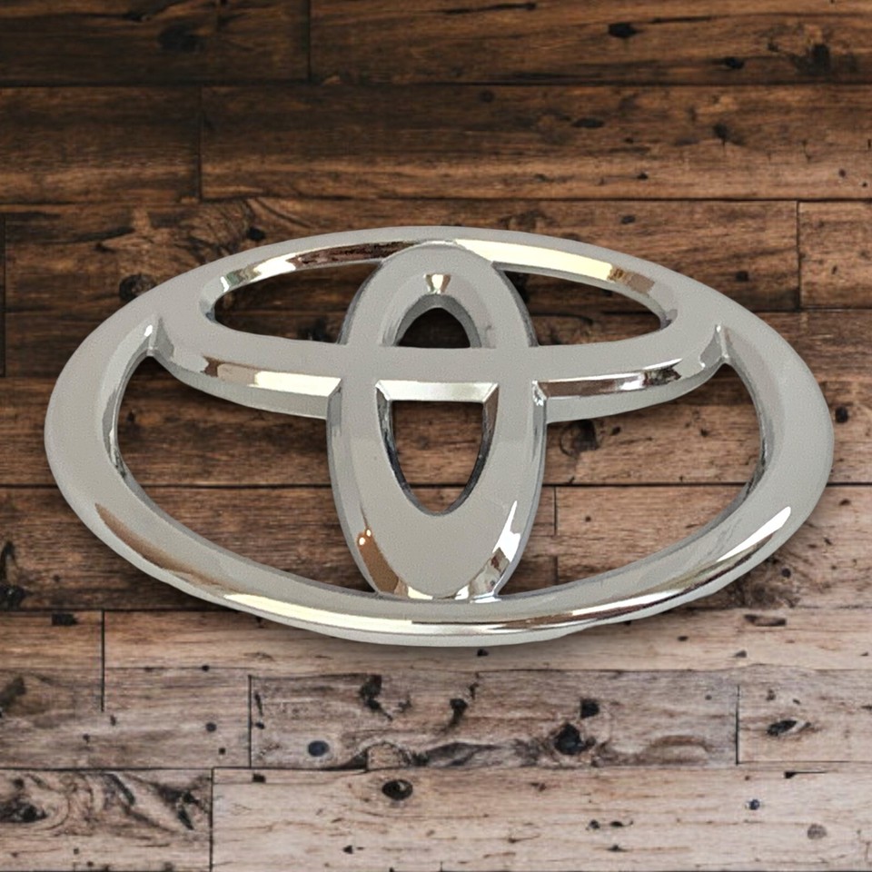 For Toyota Front Grille Emblem Chrome Logo Badge Corolla Sedan 2014 ...