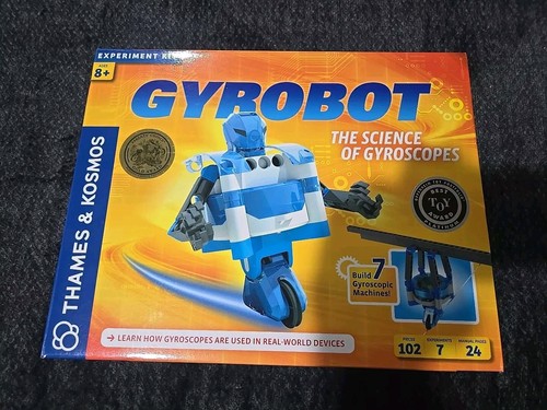Thames & Kosmos Gyrobot Robot Science Kit 7 Gyroscopic Machines ...