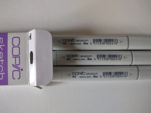 COPIC Sketch Marker Warm Gray 9 # W9-S -- 3 PACK | eBay