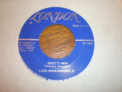 Lord Rockingham's XL 45 Hoot's Mon LONDON | eBay