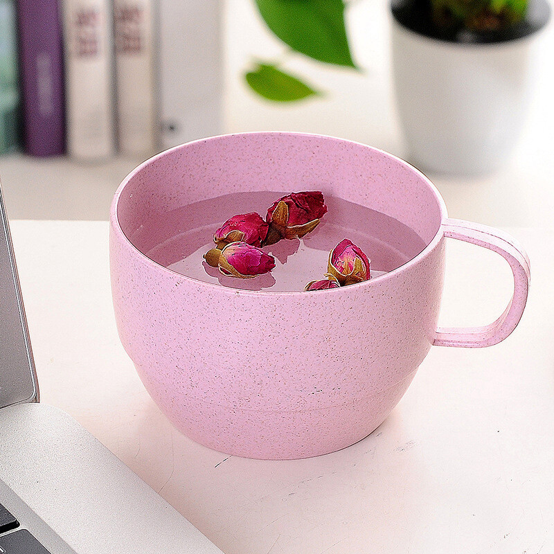 Nordic Style Plastic Tea Cup Coffee Tea Milk Drink Cup Eco-friendly ...