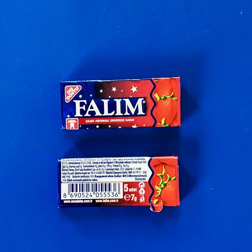 100 Stck. ALLE GESCHMACKSMISCHUNG FALIM ZUCKERFREI TÜRKISCHER KAUGUMMI ...