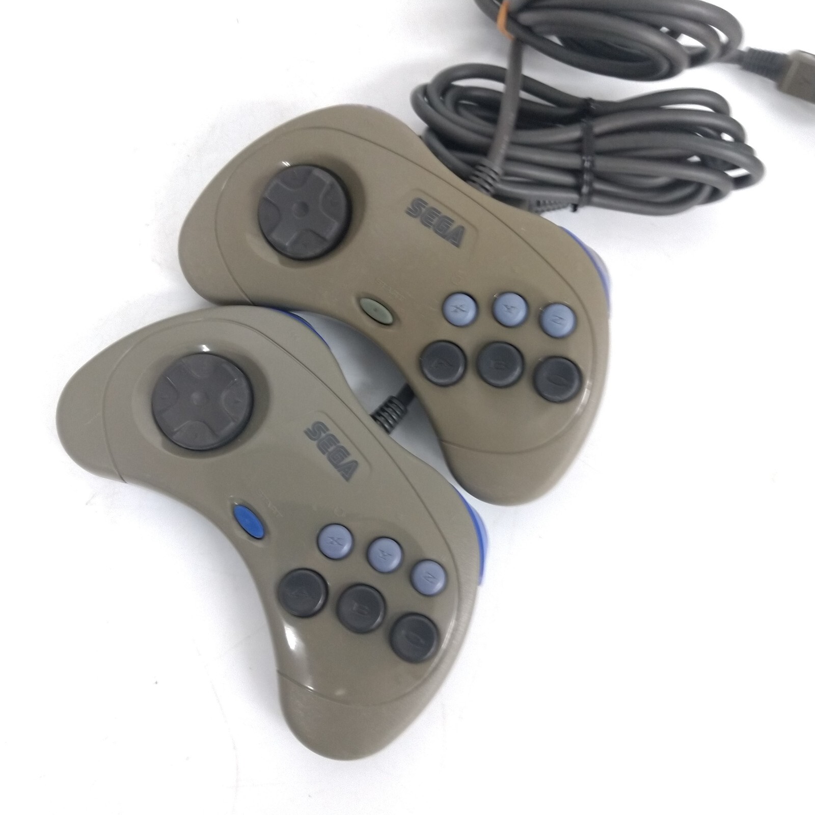 Sega Saturn Gray Console Japanese System Bundle with 2 controllers ...