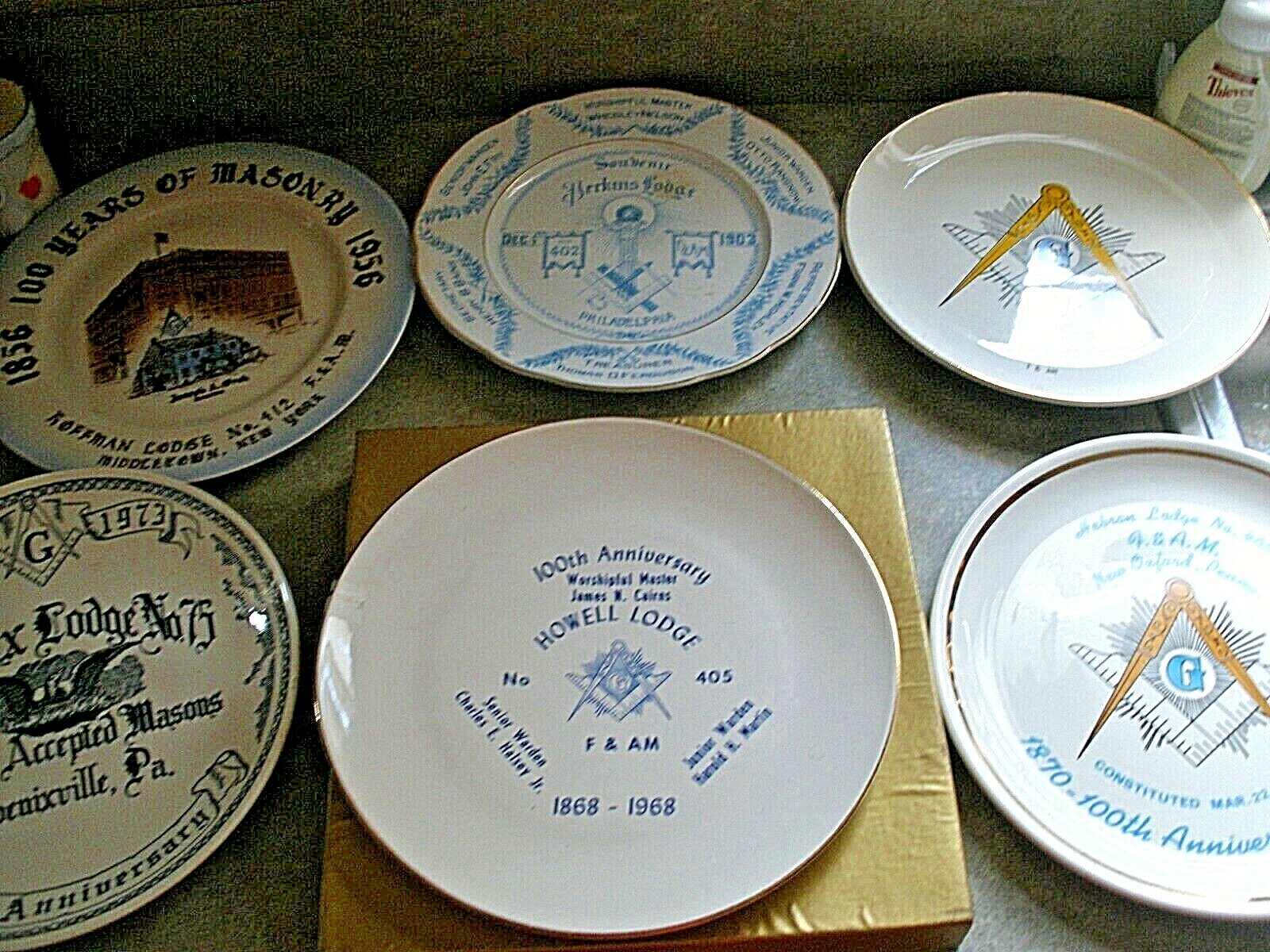 Masonic Mason Freemasonry Plate (YOU CHOOSE STYLE/YEAR) | eBay