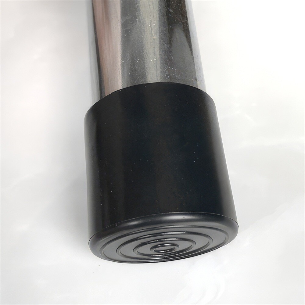 10pcs Chair Table Feet Tube Cover Plastic 25mm Black for Stainless ...