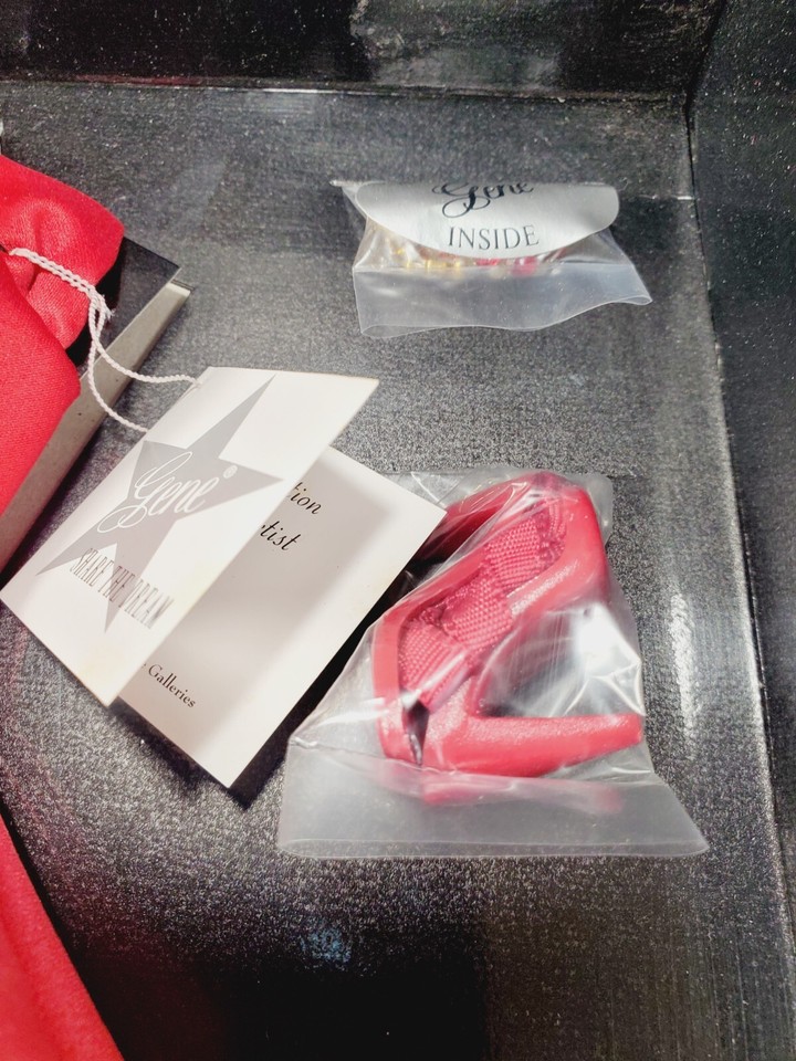 NEW Gene Doll Outfit RANSOM IN RED 16" Fashion Doll /Shipper Box & COA ...