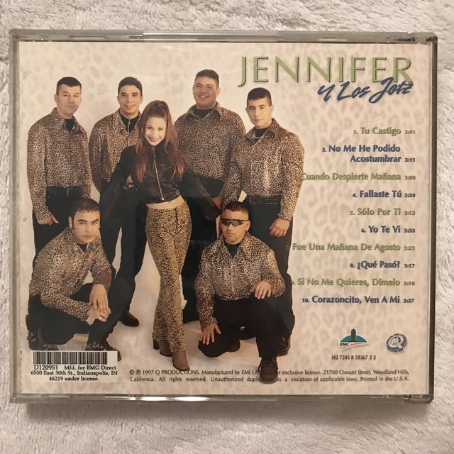Jennifer y los Jetz by Jennifer y los Jetz (CD, May-2005, EMI Music ...