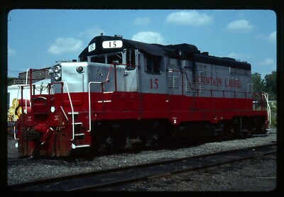 Railroad Slide - Mountain Laurel #15 Locomotive 1997 Geneva New York ...
