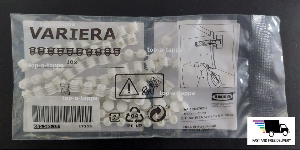 IKEA ORIGINAL - VARIERA - COVER CAP - WHITE - REF NUMBER 002.263.15 | eBay