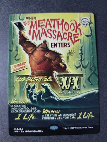The Meathook Massacre (Showcase) Mythic MTG Innistrad Remastered | eBay