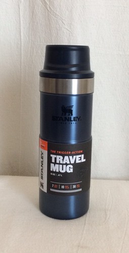 16 oz. Nightfall Blue STANLEY TRAVEL MUG Trigger-Action Bottle | eBay