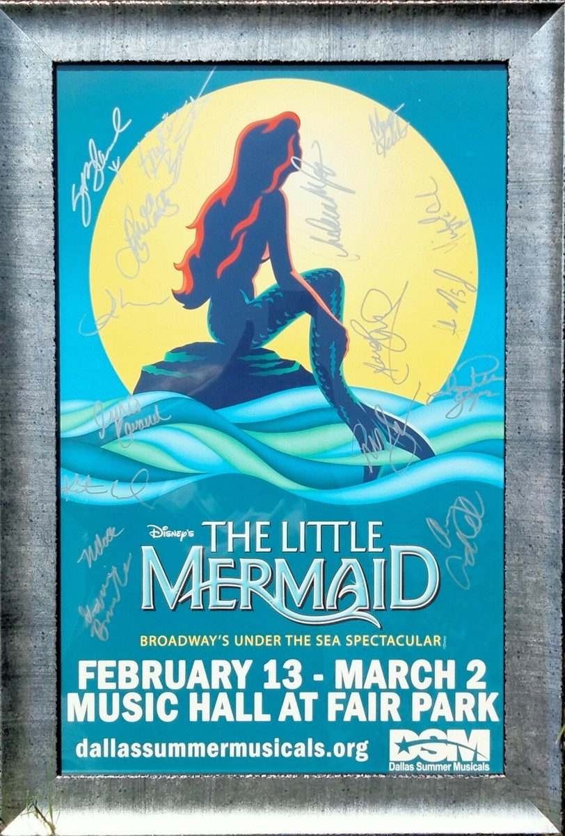 Little Mermaid Broadway Poster