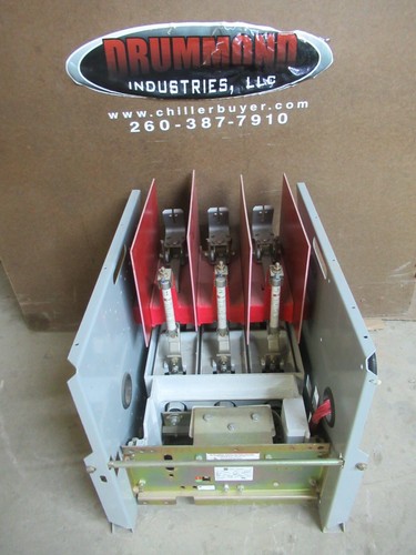 CUTLER-HAMMER AC CONTACTOR SL50K230 200 AMP 3-PHASE 4160 V MAX 120 ...