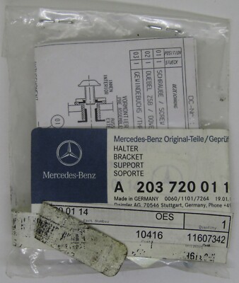 NEW GENUINE MERCEDES BENZ OEM WINDOW REGULATOR KIT PART NO. A 203 720 ...