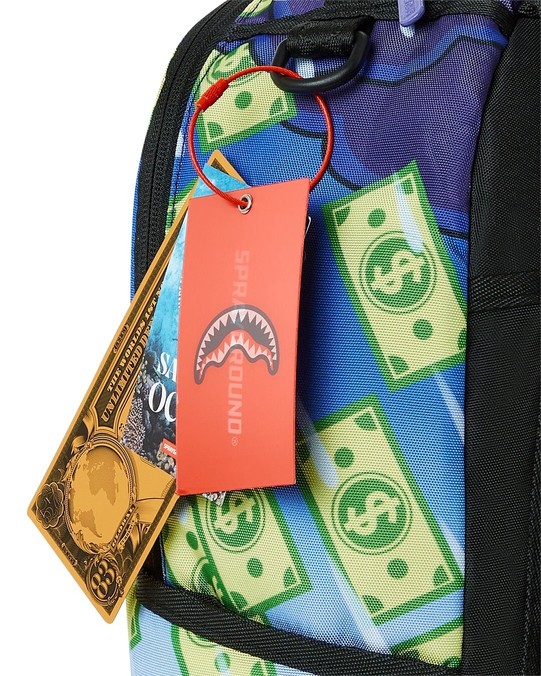 Sprayground Richie Rich Backpack Books Bag Laptop Back To School B5413 ...