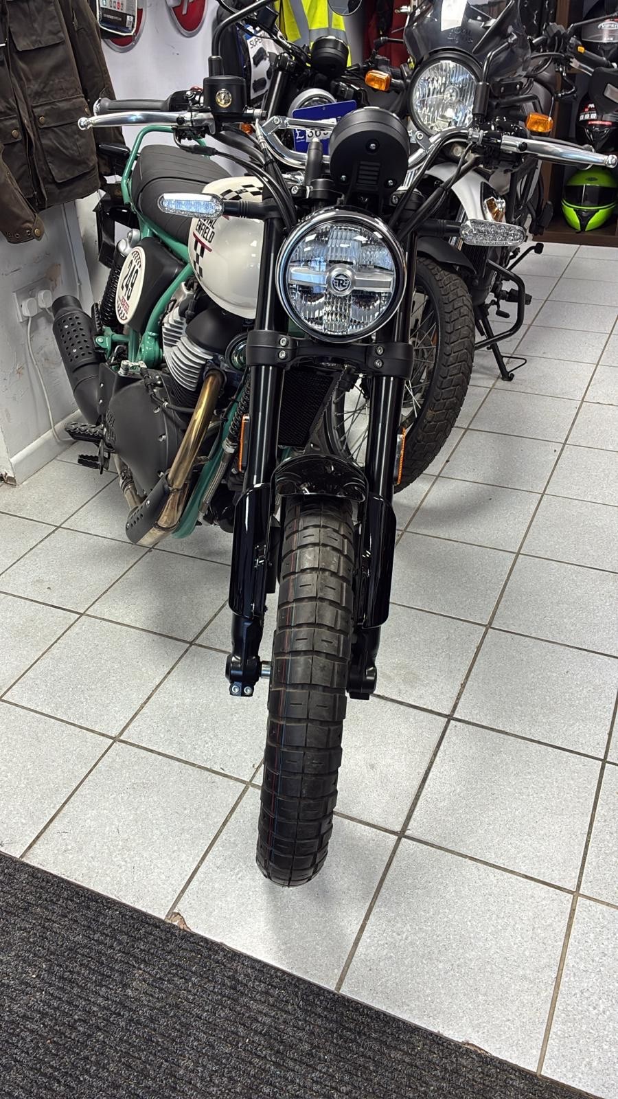 2026 ROYAL ENFIELD BEAR 650 in 249 White & Green Pre Reg Cheapest in uk ...