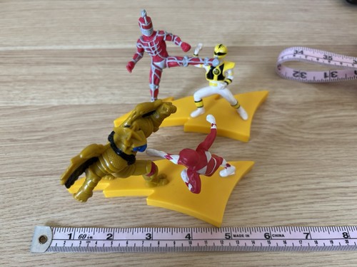 Mighty Morphin Power Rangers 1995 White Ranger v Lord Zedd Red Ranger v ...