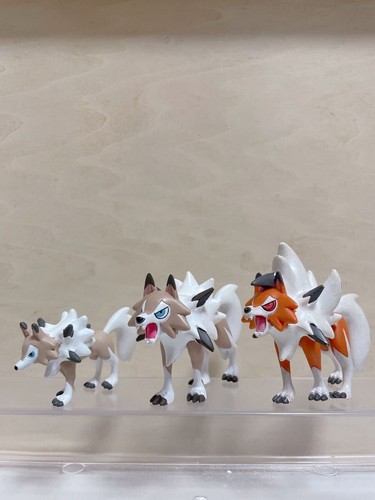 Opened Item Pokemon Moncolle Monster Collection Figure Lugargan 3-Type ...