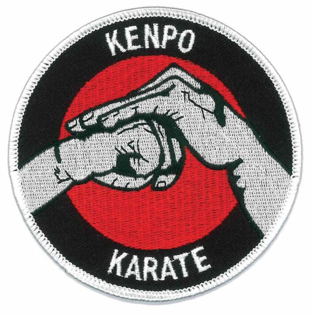 (2) Karate Fist Patch Black 1" Pair Kenpo MMA Goju Ryu Shotokan | eBay