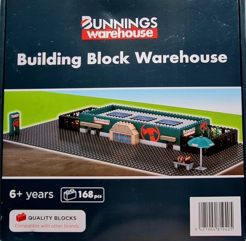 Bunnings Building Block Warehouse Bunnings Style 168pcs For 6 + NEW ...
