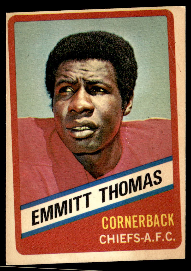 1976 Wonder Bread #22 Emmitt Thomas Football Kansas City Chiefs | eBay
