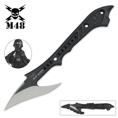8.25 INCH UNITED CUTLERY'S FIXED BLADE HAWK HARPOON KNIFE WITH SHEATH ...