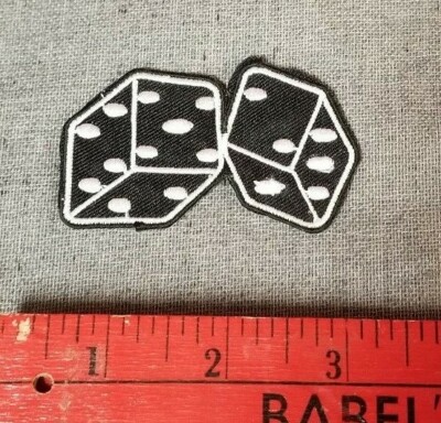 Dice iron on patch | eBay