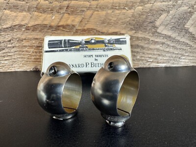 Buehler Brushed Stainless Steel Split Ring Set 7X, VTG New-Old-Stock ...