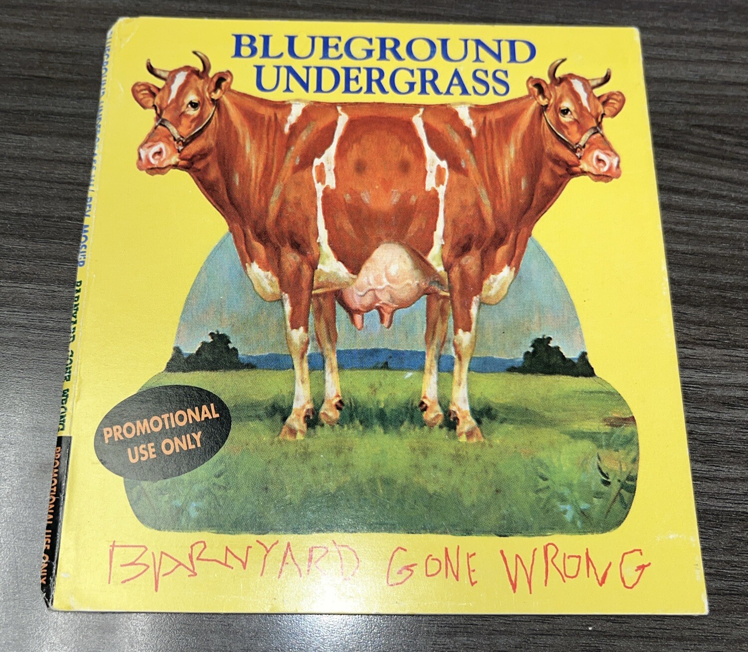 Blueground Undergrass Barnyard Gone Wrong Cd Promo Copy | eBay