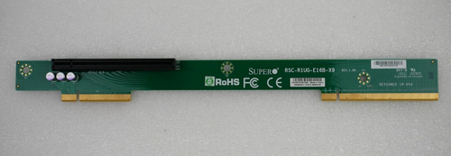 Supermicro RSC-R1UG-E16B-X9 Rev 1.0 PCIe x16 1U Server Riser Card | eBay