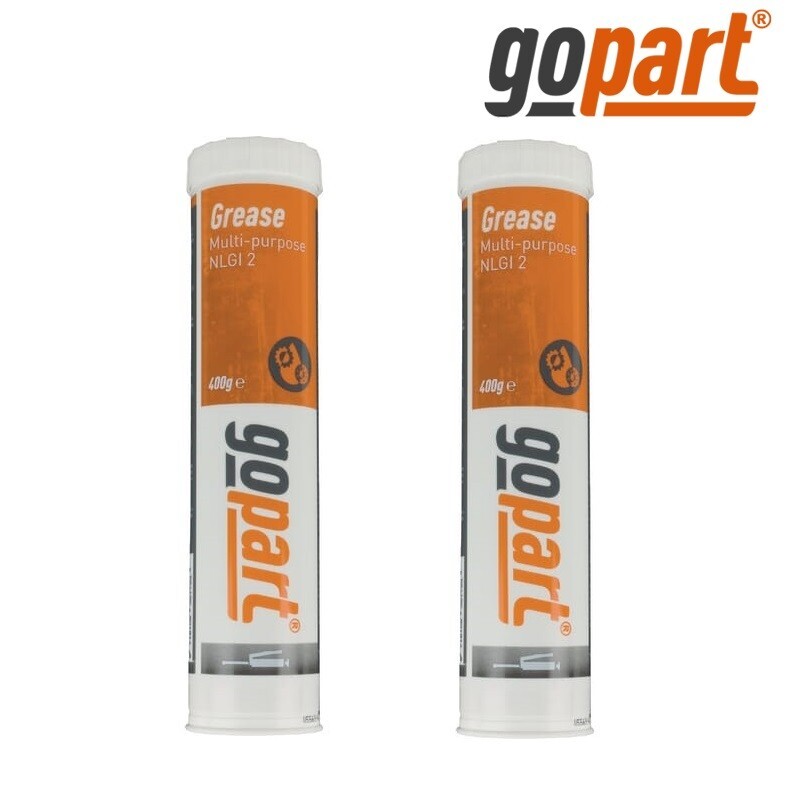 12 X MULTI PURPOSE GREASE CARTRIDGES - Gopart EP2 Lithium EP2 400g ...