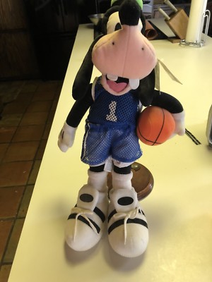 Disney Goofy Plush Basketball 18” Stuffed Animal | eBay