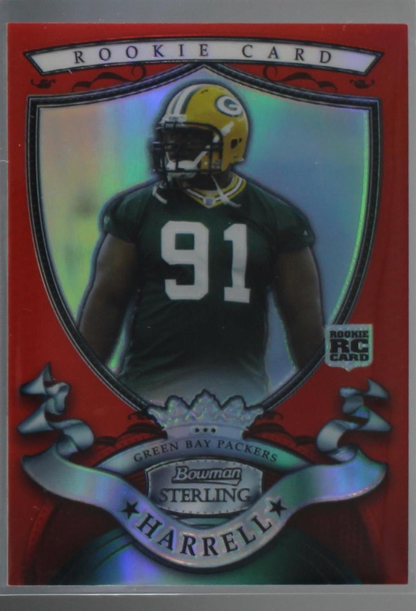 2007 Bowman Sterling - Red Refractor #4 Justin Harrell /1 (RC) for sale ...