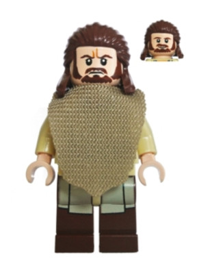Lego Qui-Gon Jinn 75096 Poncho, Printed Legs Episode 1 Star Wars ...