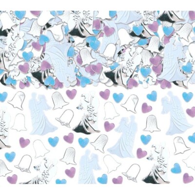 Wedding Confetti Bridal Shower Confetti Bride Groom Confetti Table ...