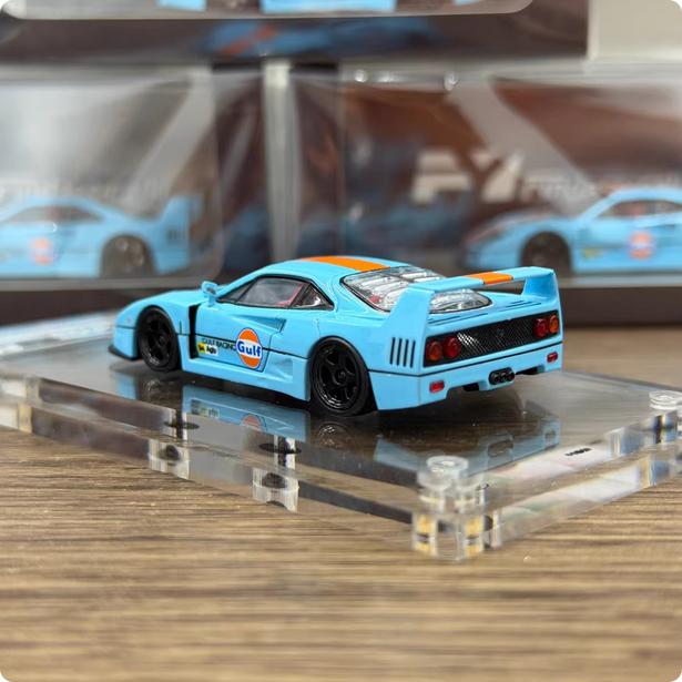 Findclassically 1:64 Ferrari F40 GULF alloy simulation car model ...