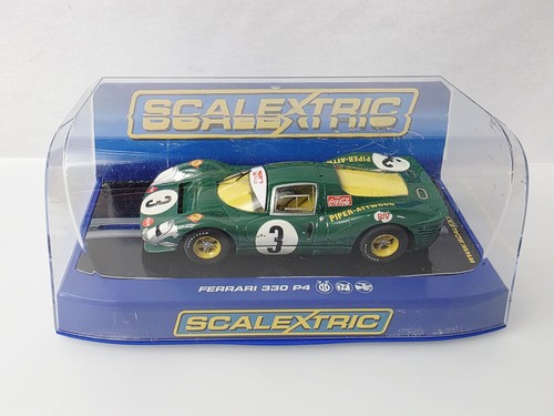 SCALEXTRIC FERRARI 330 P4 PIPER ATTWOOD 1/32 SCALE SLOT CAR NICE!!! | eBay