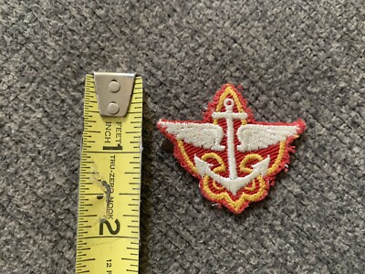 Vintage Red Explorer Sea Scout Patch | eBay