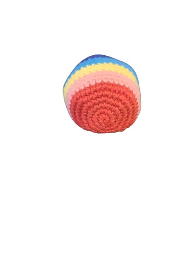 Vintage 90's Woven Rainbow Colors Hacky Sack | eBay