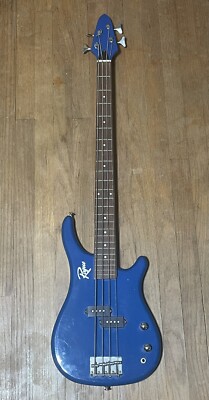 Vintage Rogue Electric Bass Guitar Blue 4 String Read Description | eBay
