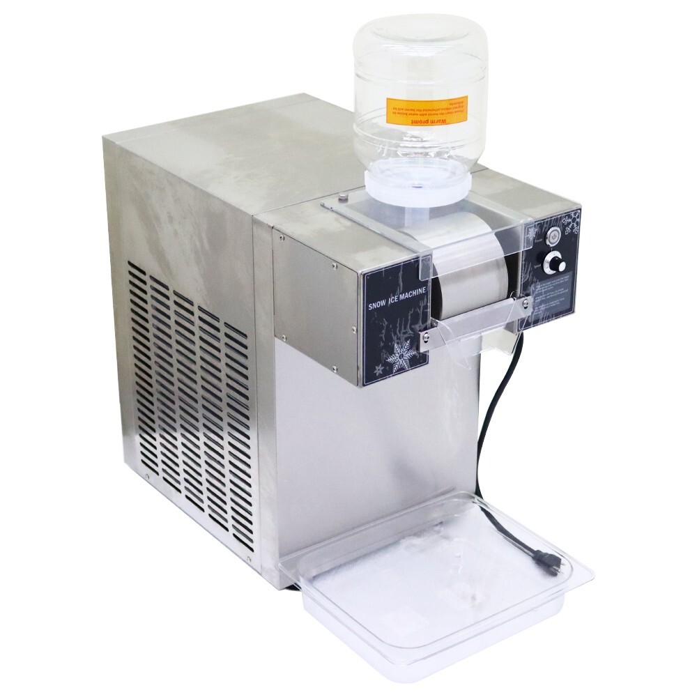 110V Commercial Snowflake Ice Making Shaving Machine Korean Bingsu ...