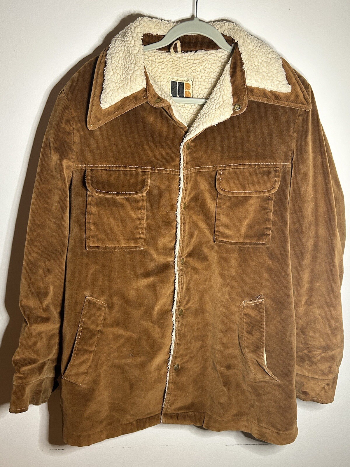 Vintage William Barry Bomber Jacket Mens Size 42 Long… - Gem