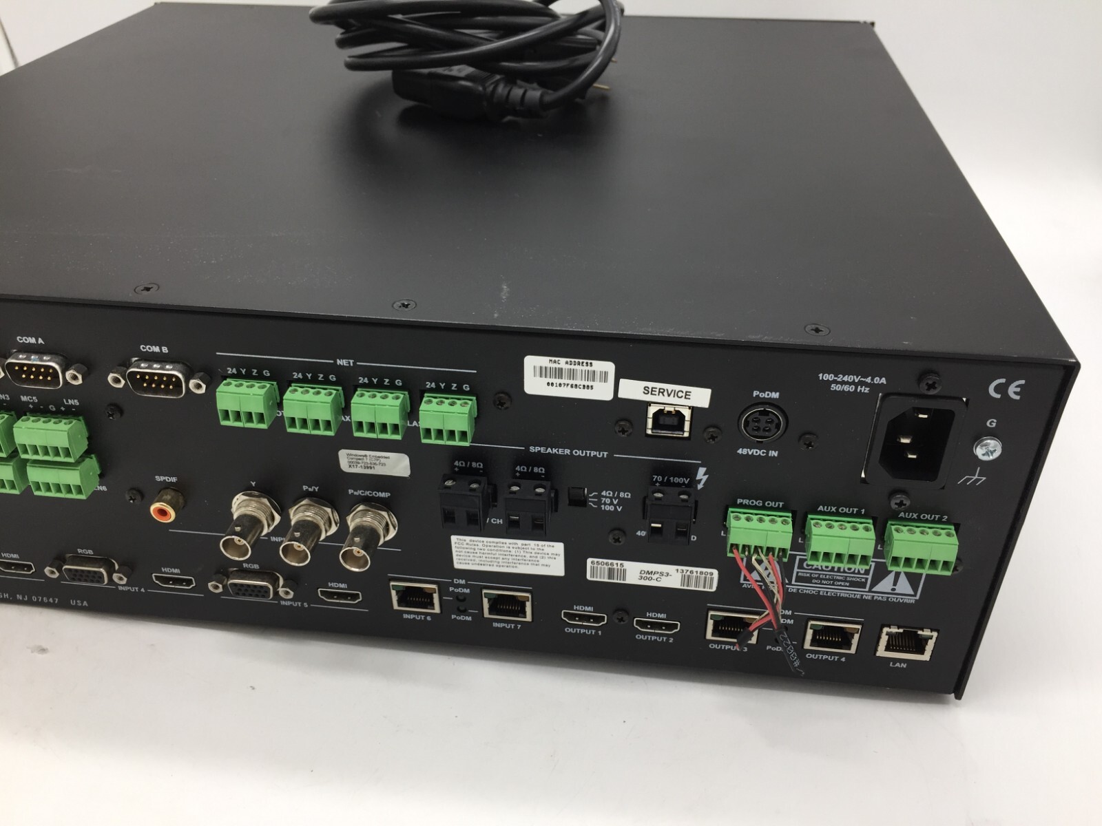 Crestron DMPS3-300-C 3-Series DigitalMedia Presentation System | eBay