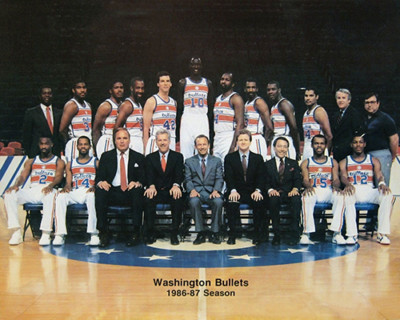 1986-87 WASHINGTON BULLETS NBA 8x10 TEAM PHOTO | eBay
