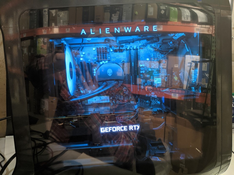 Alienware Aurora R14 Liquid Cooled Gaming Desktop - AMD Ryzen 9 5900 ...