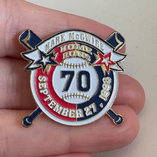Vintage 1978 Mark McGwire 70 Home Runs Lapel Pin | eBay