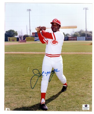 Authenticated Joe Morgan Autograph 8x10 (Batting) - Cincinnati Reds | eBay