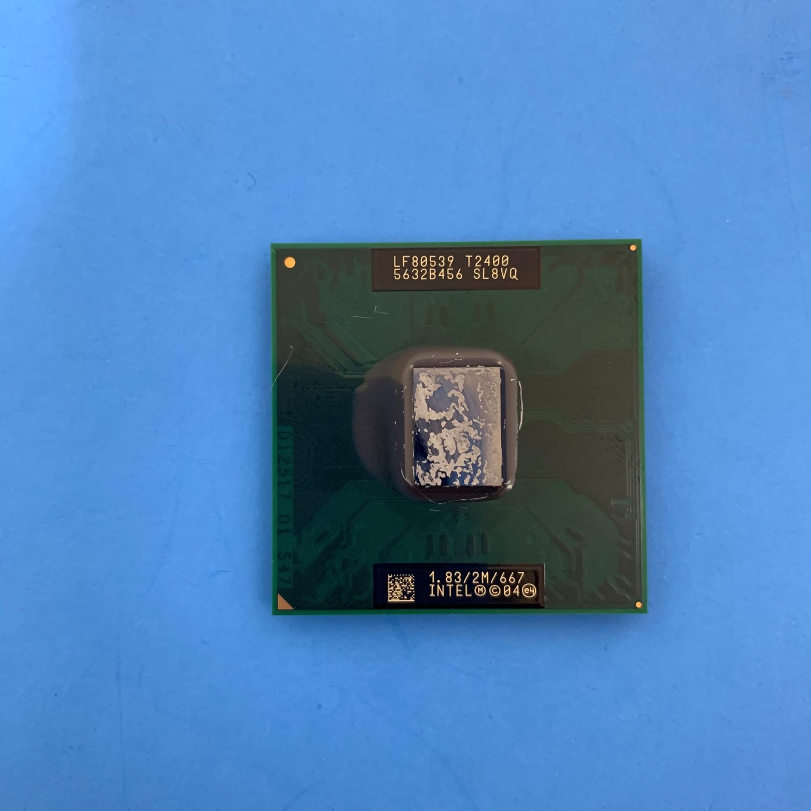 Genuine Intel Mobile Core Duo T2400 1.83GHz 2M 667FSB sM LP SL8VQ CPU ...