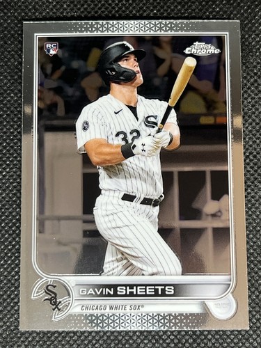 2022 Topps Chrome Baseball GAVIN SHEETS RC #146 ROOKIE CARD Chicago ...